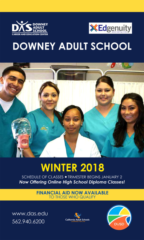 Winter Cover - Downey Adult School